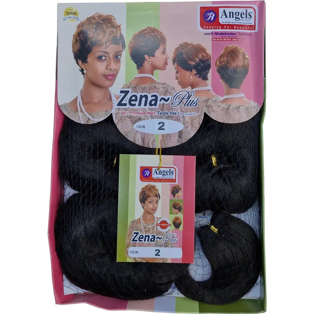 Afrihair - Zena Plus Weave Colour 2 - Darkest Brown