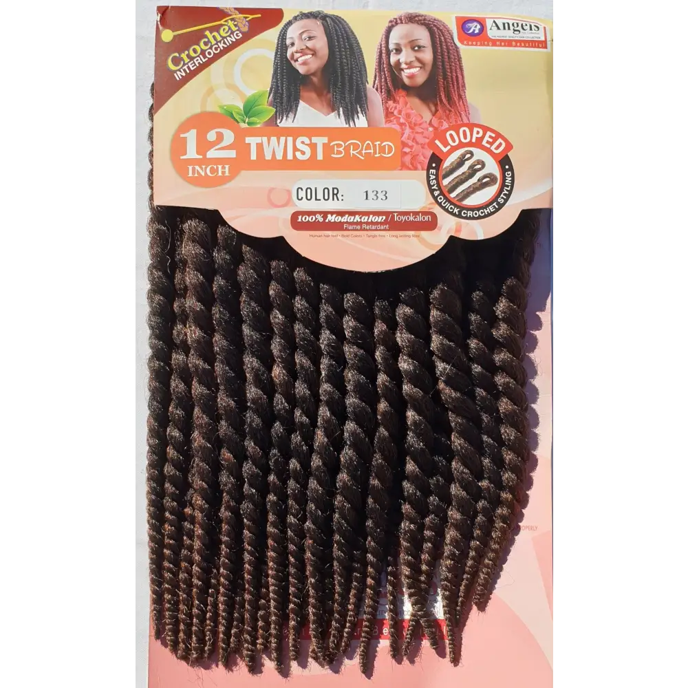 Afrihair - 12 Twist Braid Colour No 133