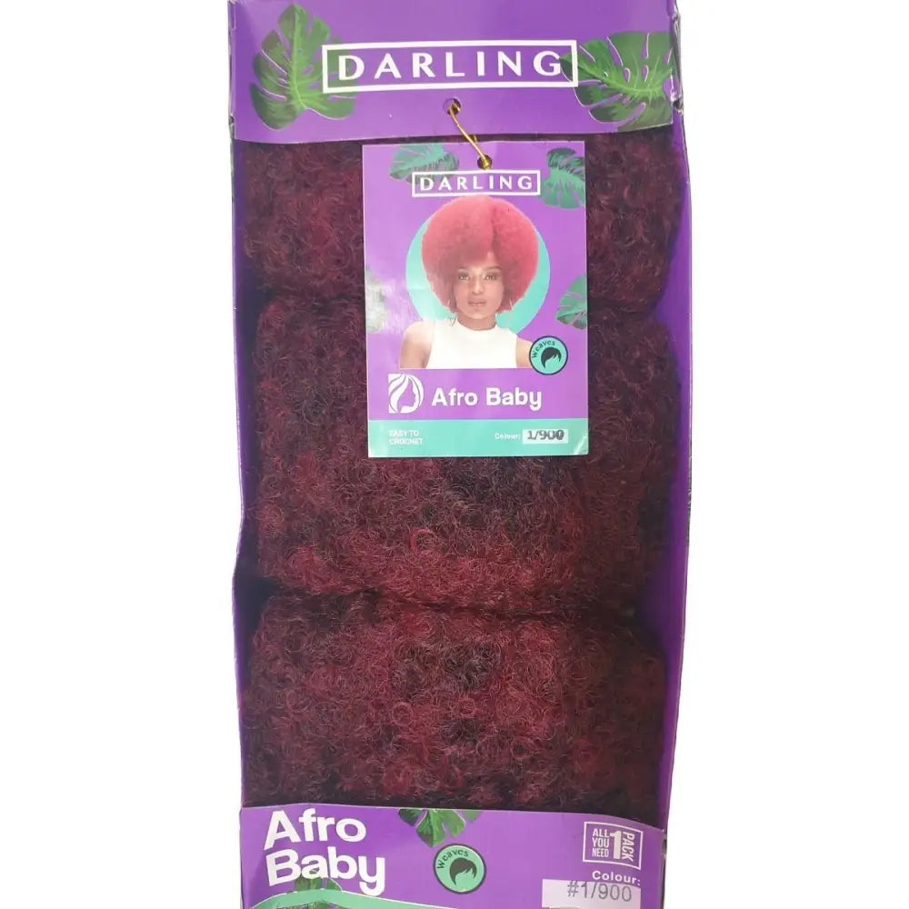 Afrihair - Afro Baby Weave Colour 1/900