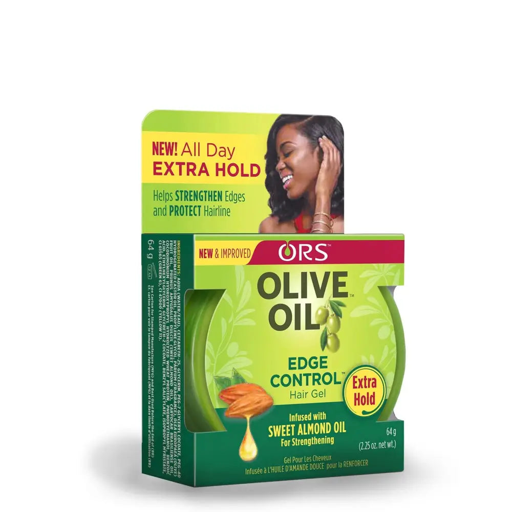ORS Olive Oil Edge Control Gel 64g - Smooth, Strong Hold – Afrihair