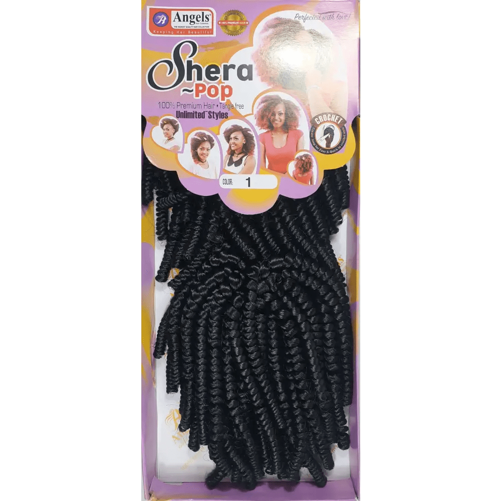 Afrihair - Shera Pop - Twist Crochet Hair - Black